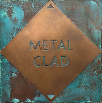Metal Clad | Bespoke Patinated Brass, Copper & Steel Panelling